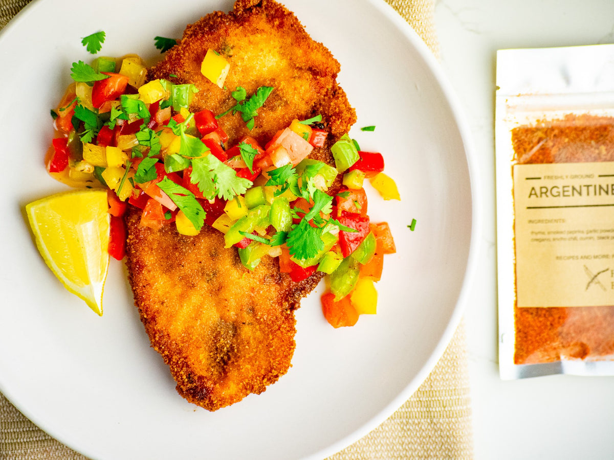 Argentine Chicken Milanesa